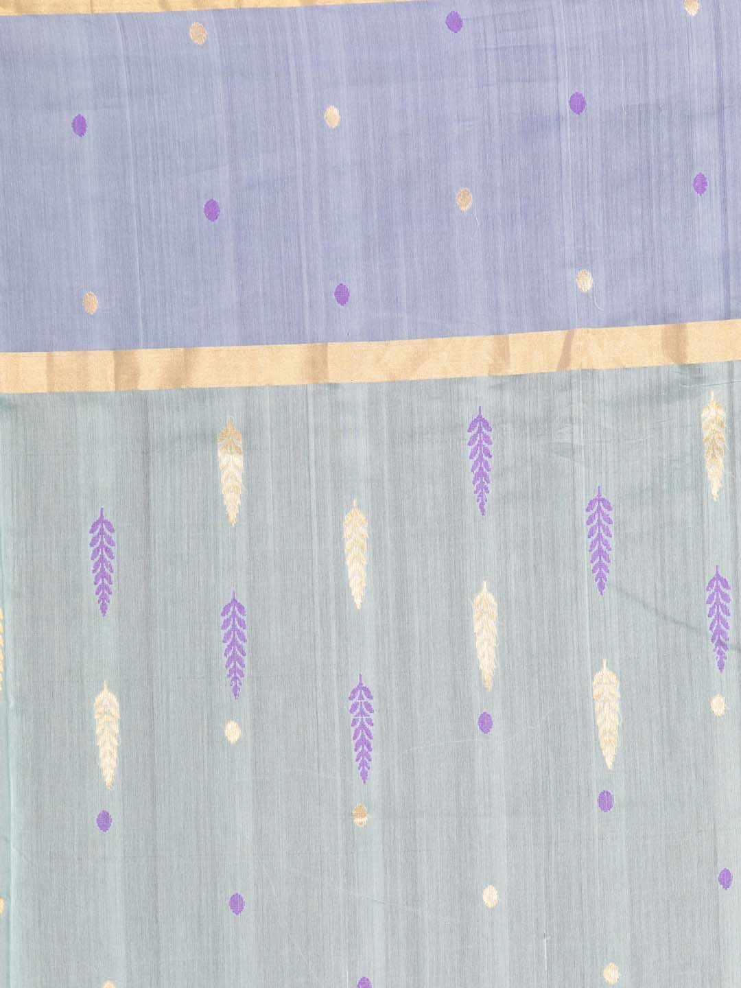 Chanderi Handloom Silk Cotton Saree | www.indethnic.com